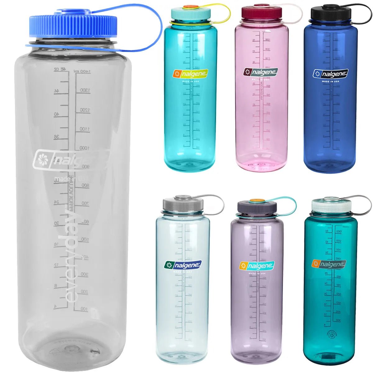 Nalgene 48oz / 1.5L Wide Mouth Sustain Silo Bottle – Longshot Tactical